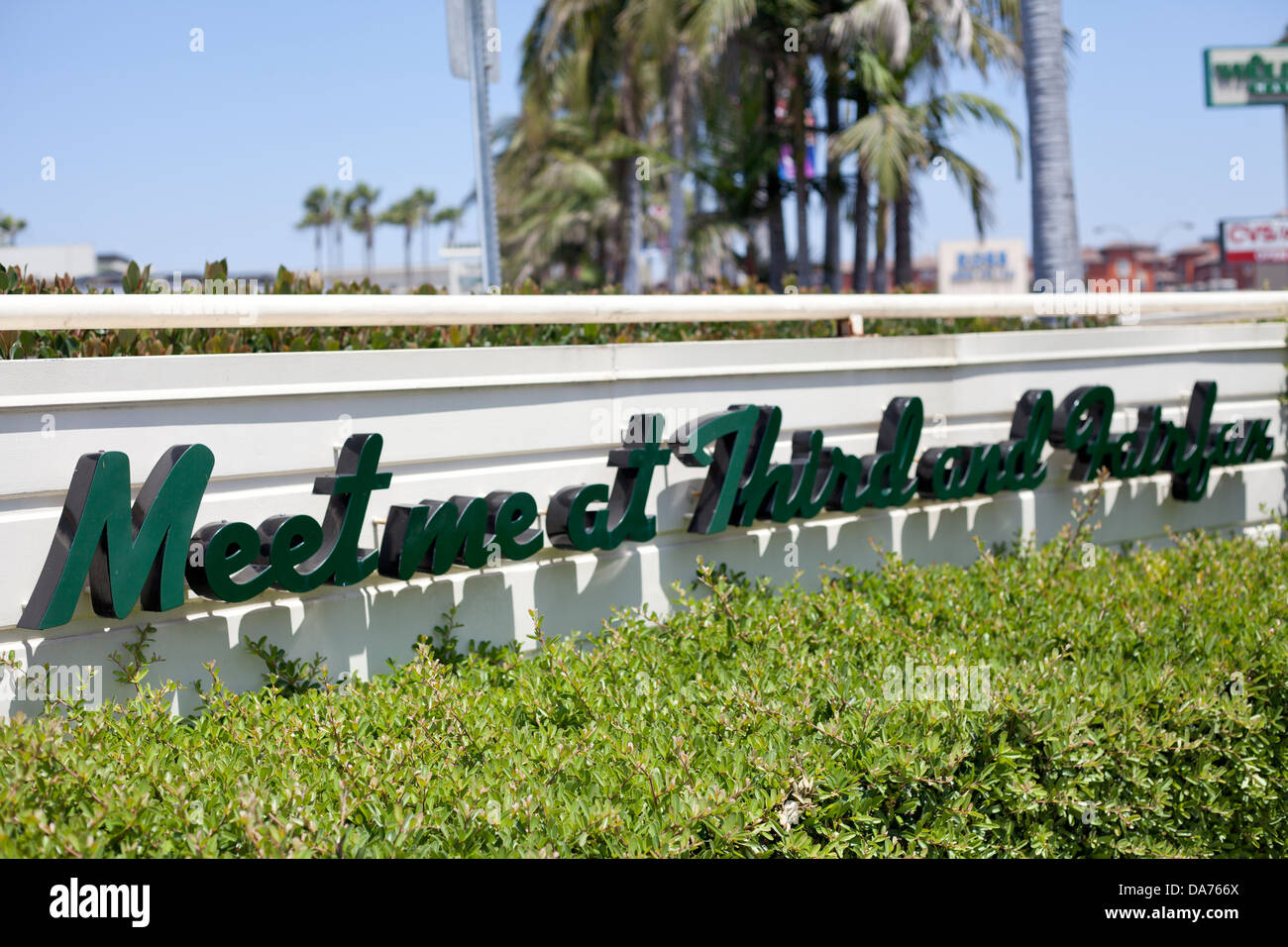 Meet third fairfax sign hi-res stock photography and images - Alamy