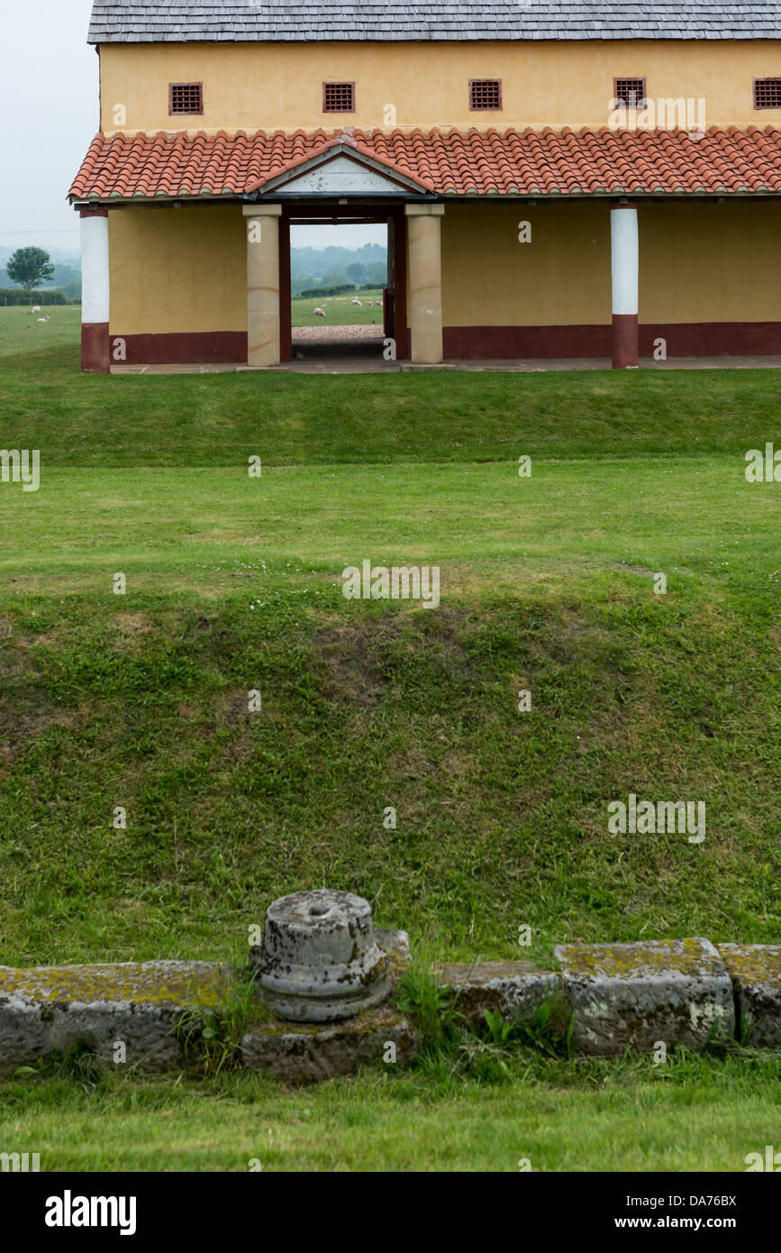 Roman house reconstruction hi-res stock photography and images - Alamy
