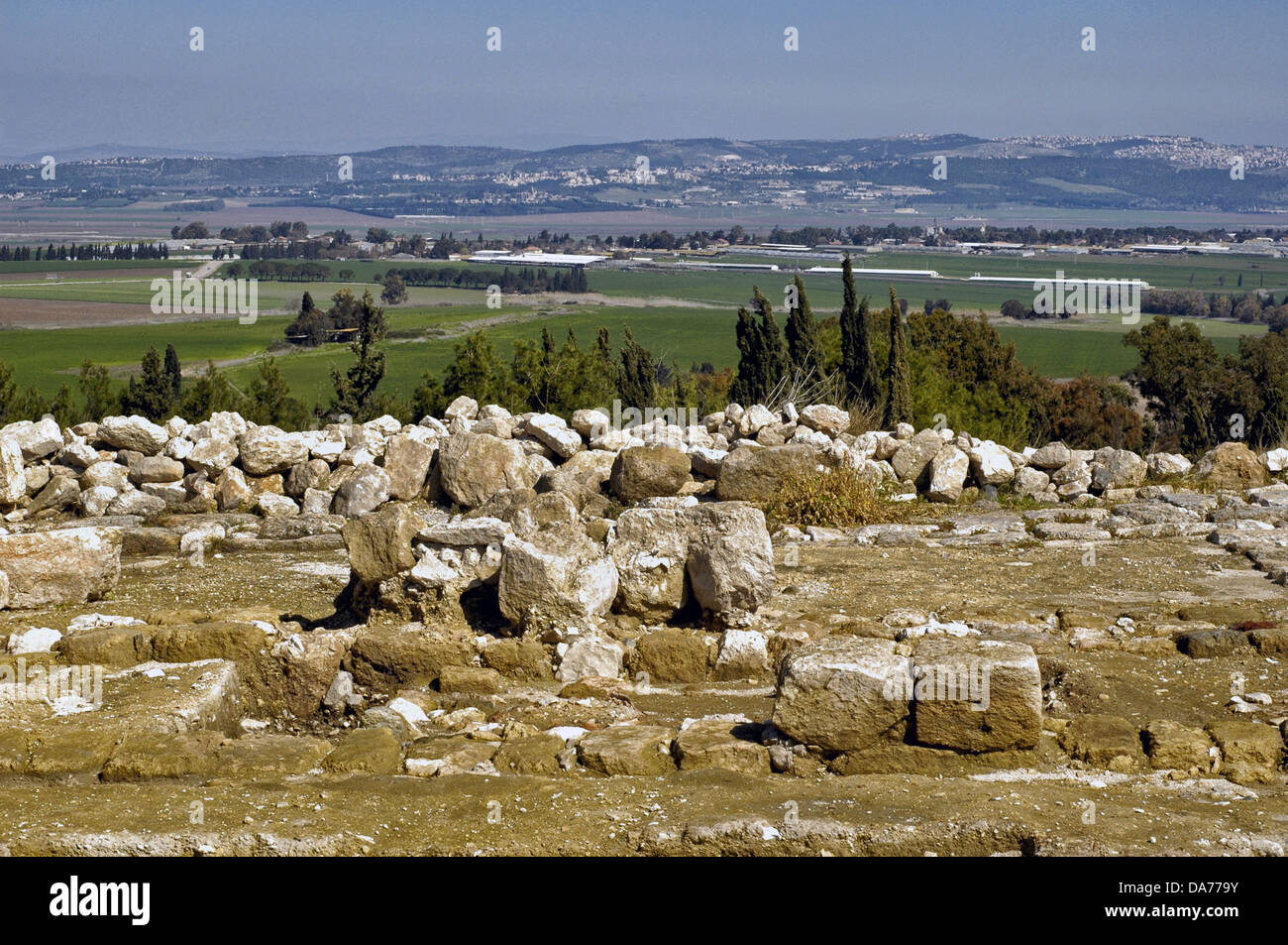 Megiddo israel tell hi-res stock photography and images - Alamy