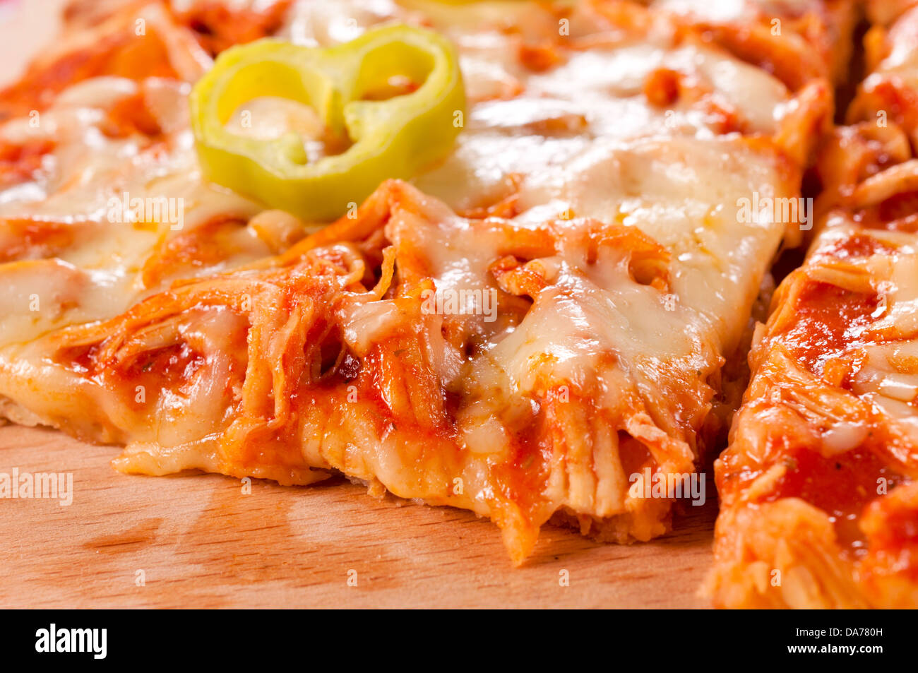White chicken meat and melted cheese Stock Photo - Alamy