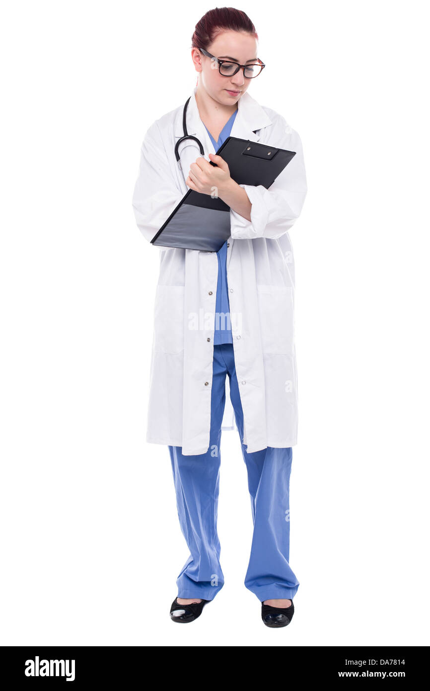 Doctor taking notes Stock Photo - Alamy
