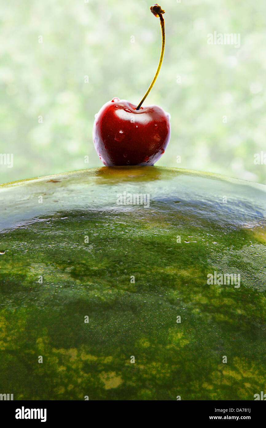 Large red cherry hi-res stock photography and images - Alamy