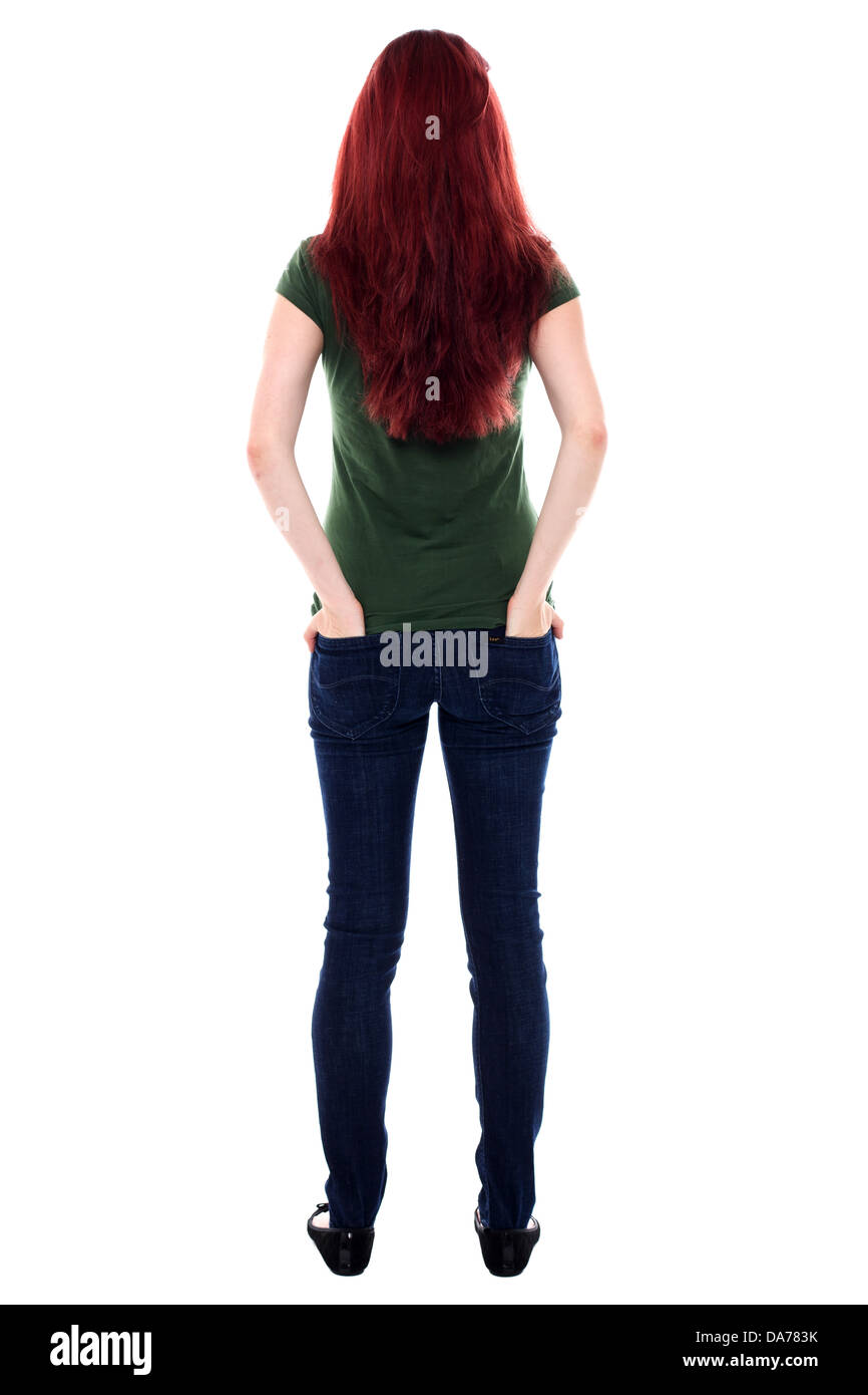 Back of student Stock Photo - Alamy