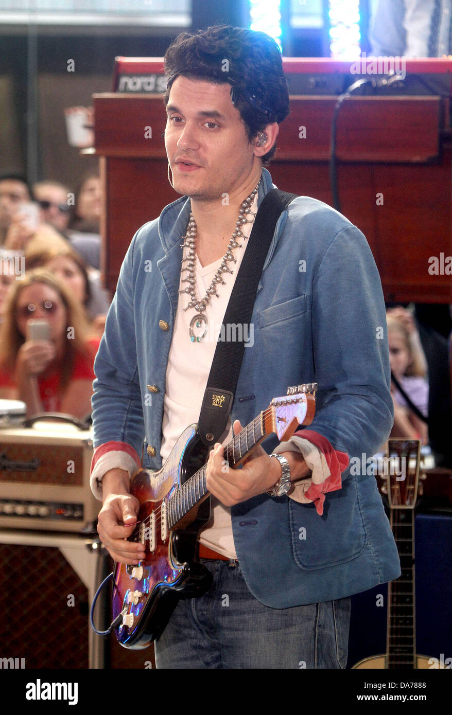 New York, New York, USA. 5th July, 2013. Singer/musician JOHN MAYER ...
