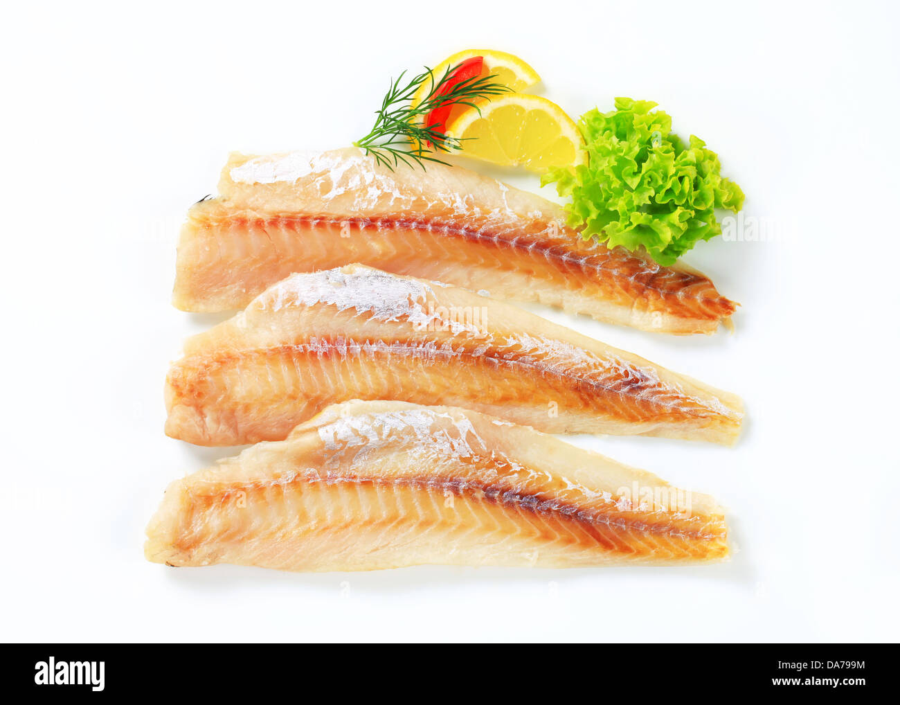 Haddock fillets Cut Out Stock Images & Pictures - Alamy