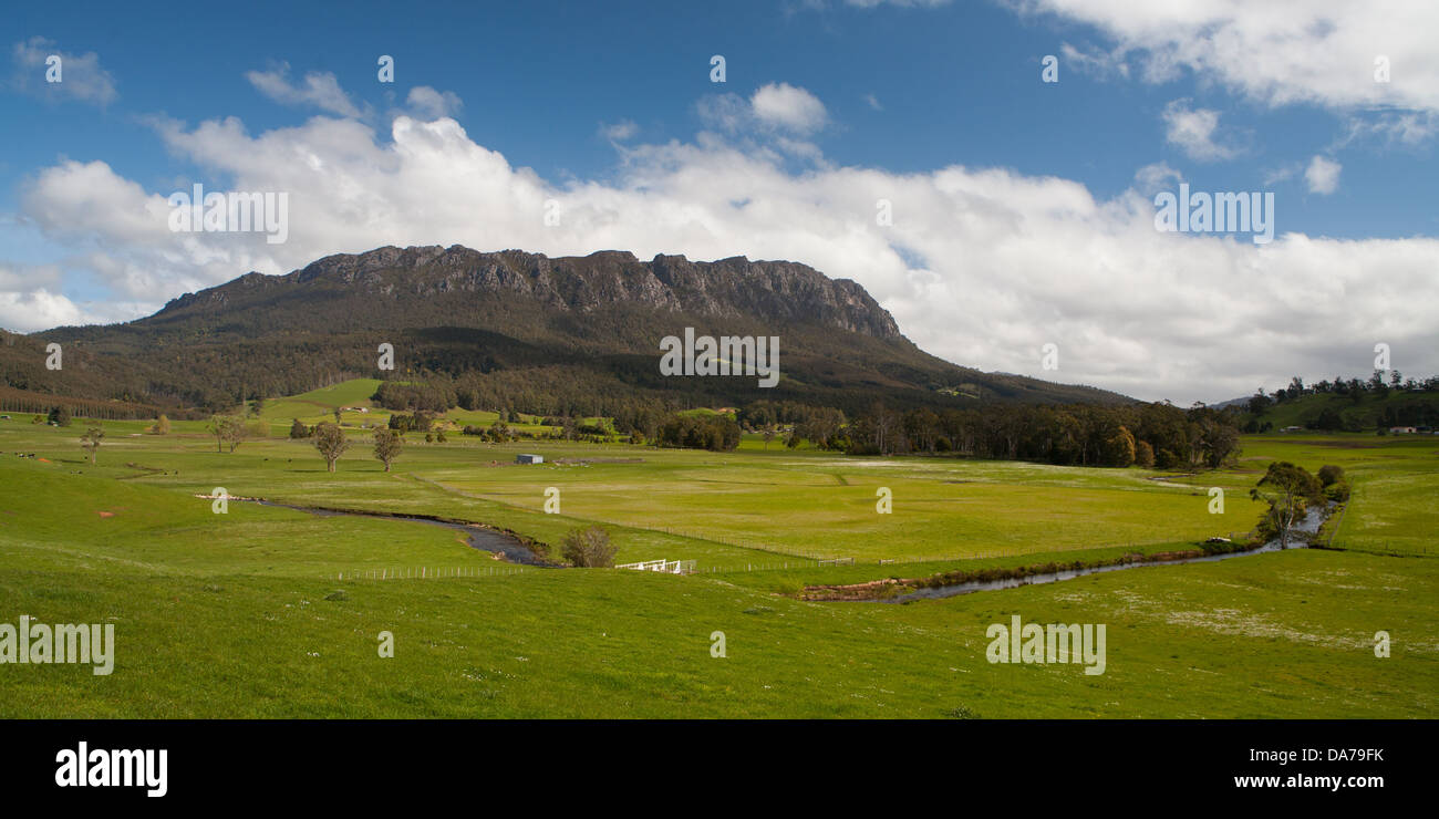 Central Tasmania near Mt Roland, Tasmania Stock Photo - Alamy
