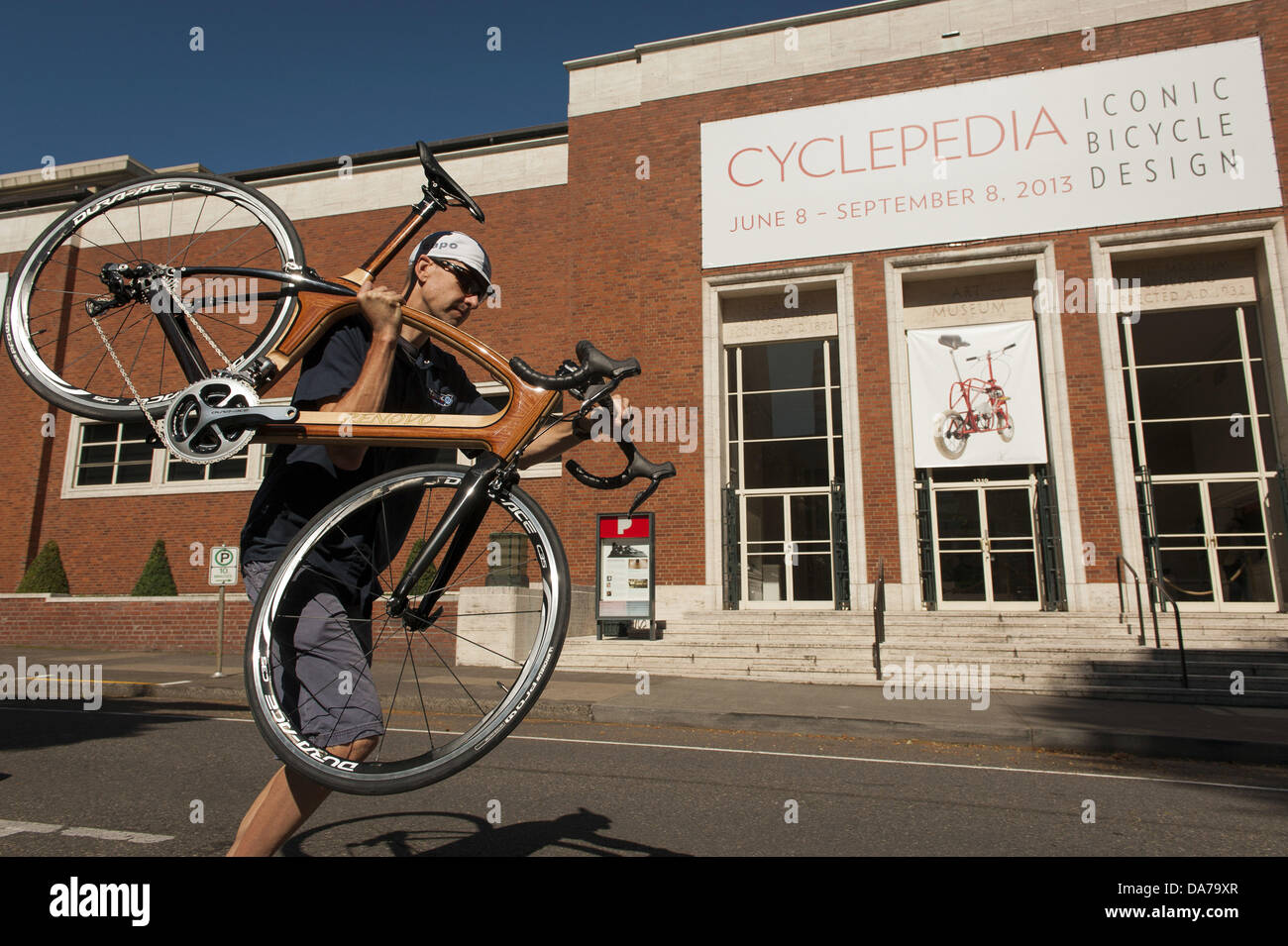 July 3, 2013 - Portland, Oregon, USA - Drew Nasto with a Renovo R5 Aero ...