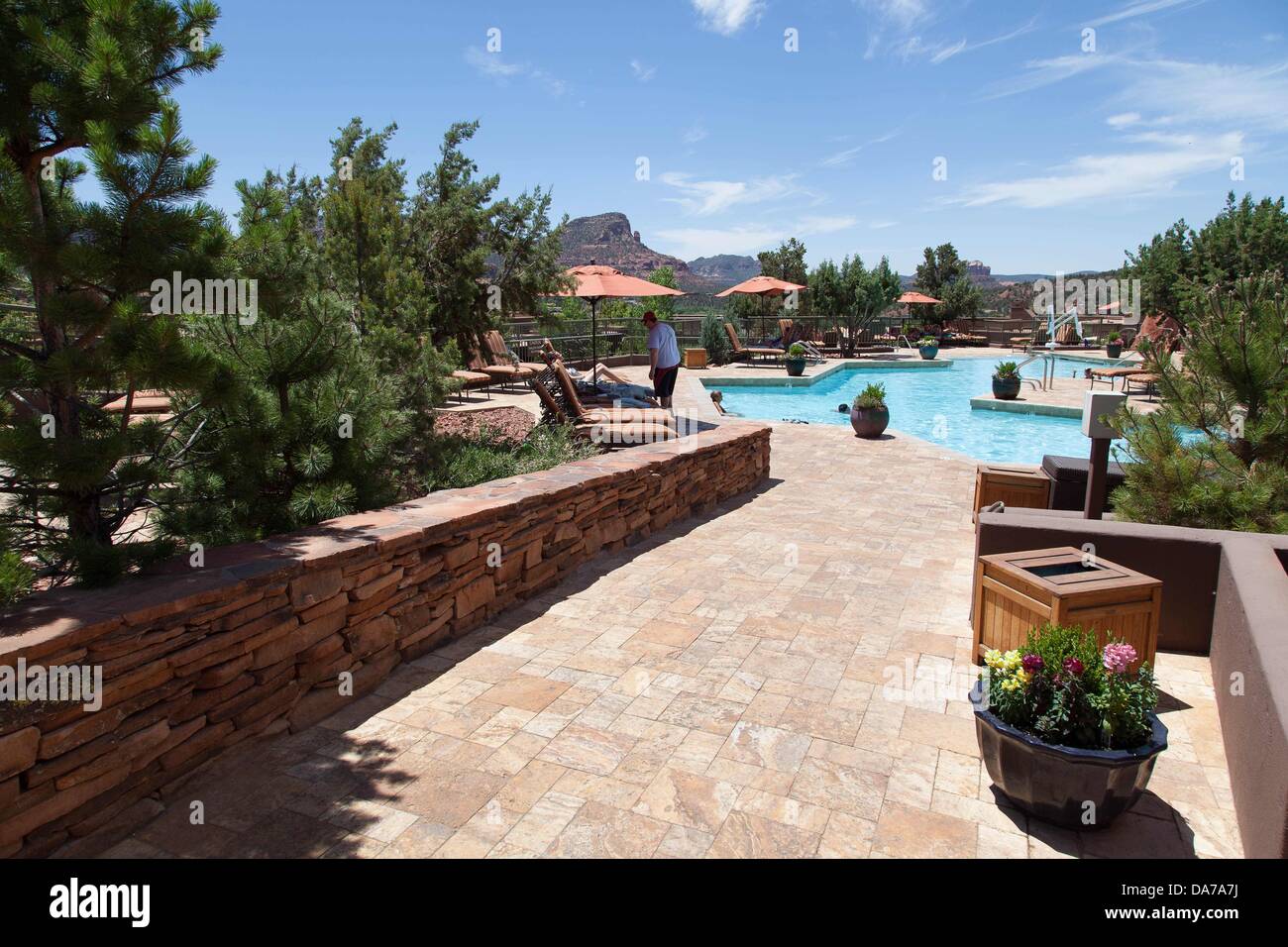 Sedona arizona resort pool hi-res stock photography and images - Alamy