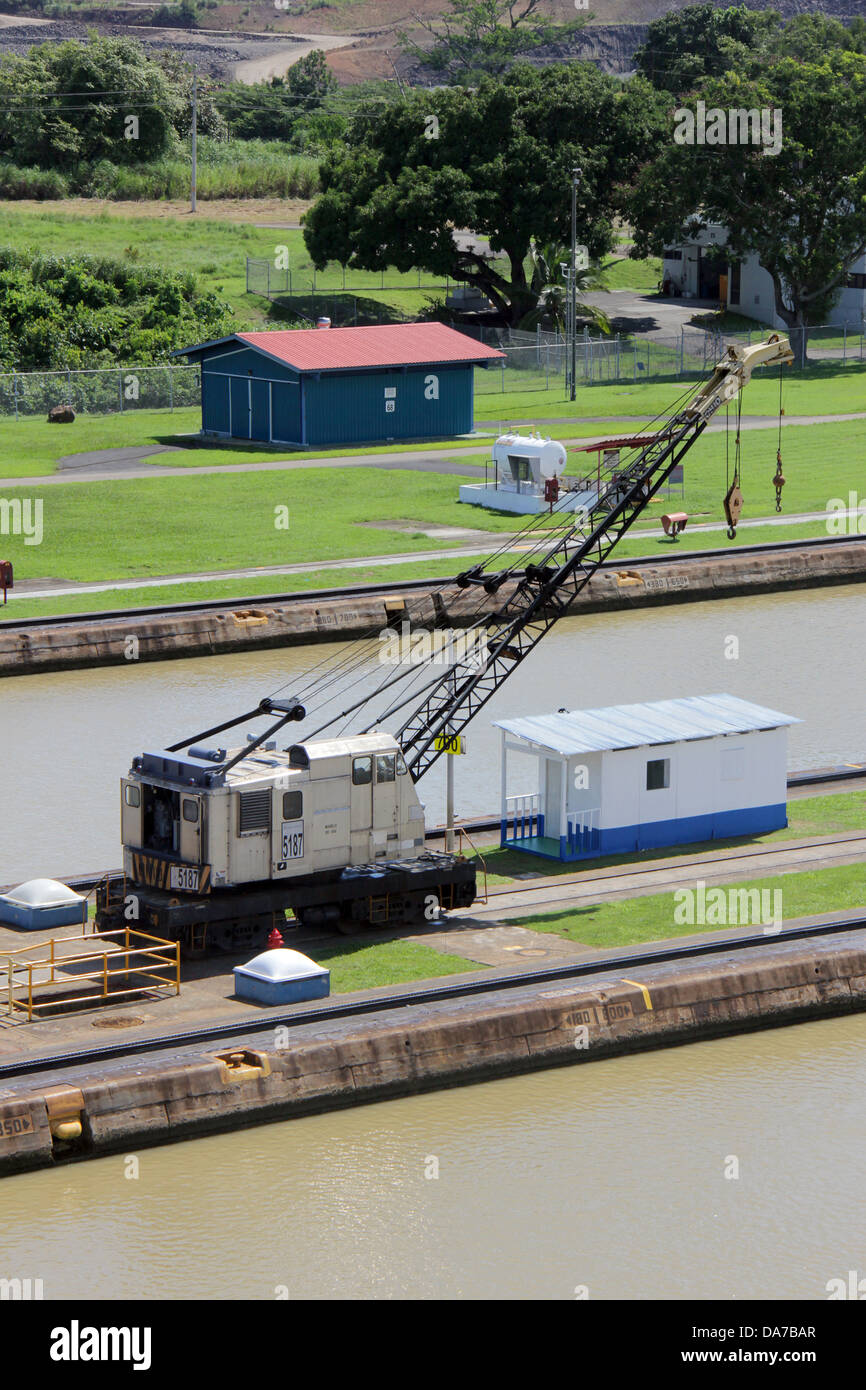 Heavy lift crane rail wagon hi-res stock photography and images - Alamy