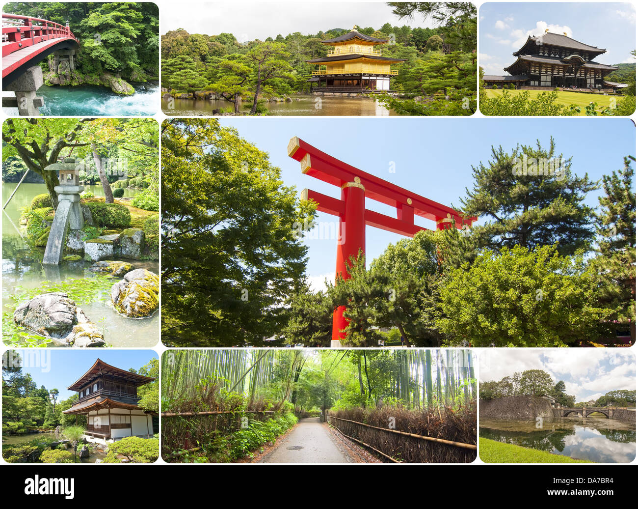 Photography Collage of nature in Japan Stock Photo - Alamy