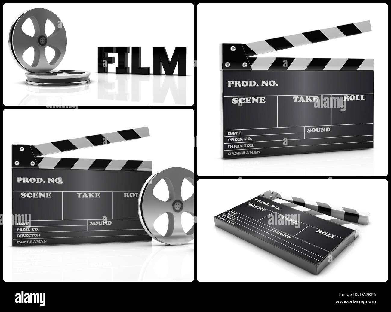 Hollywood cinema collage hi-res stock photography and images - Alamy