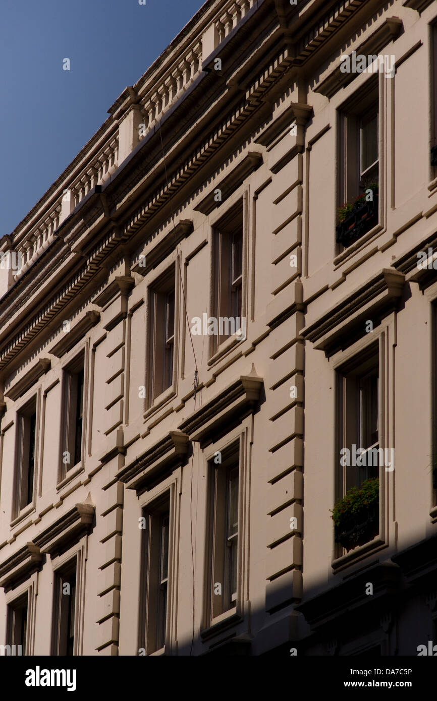 London Georgian Terrace Stock Photo - Alamy