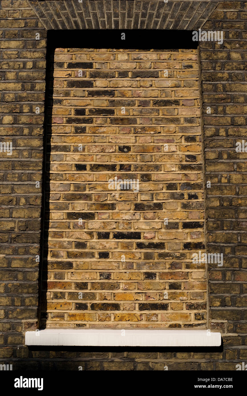 Bricked up Window Stock Photo - Alamy