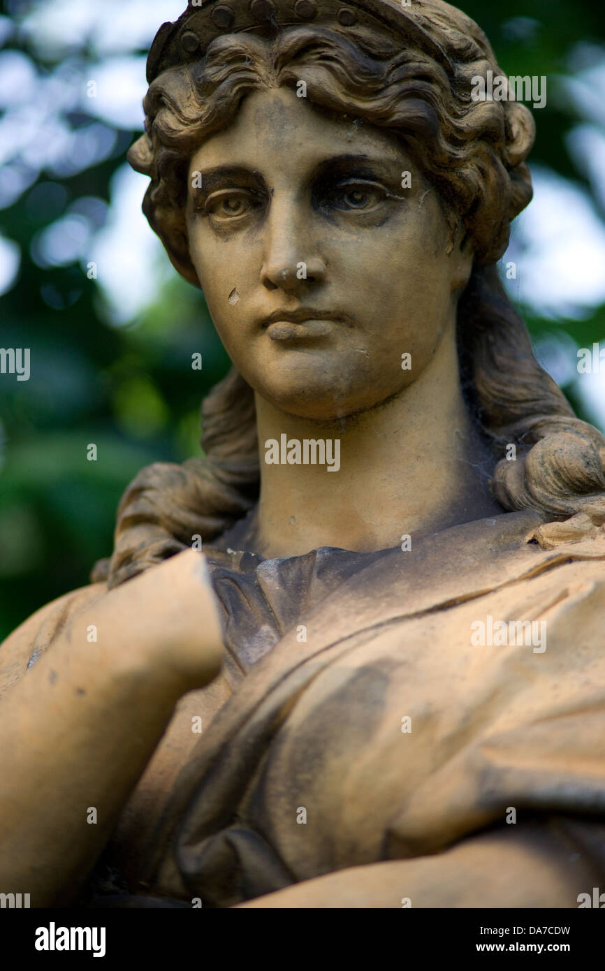 Euterpe, the Muse of Instrumental Music Stock Photo - Alamy