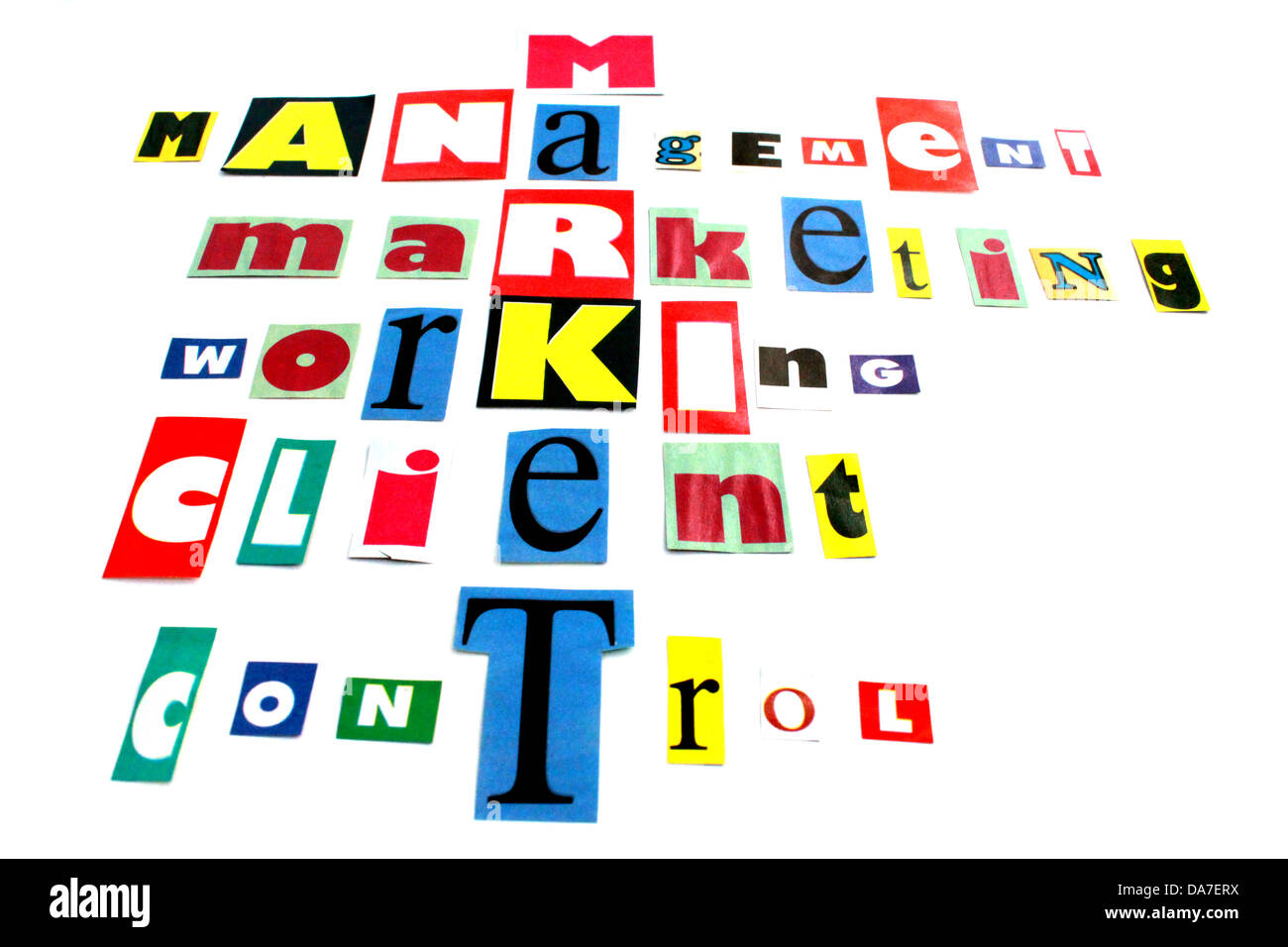image of the main components of market and business Stock Photo - Alamy