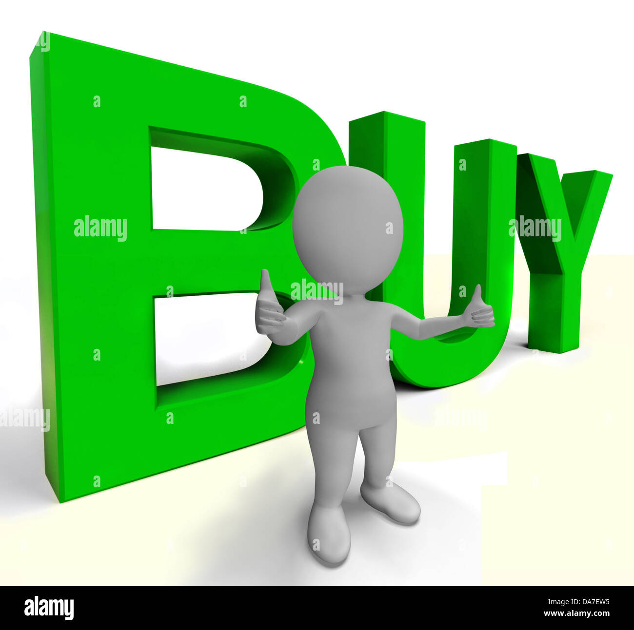 Buy Letters As Symbol for Commerce And Purchasing Stock Photo - Alamy