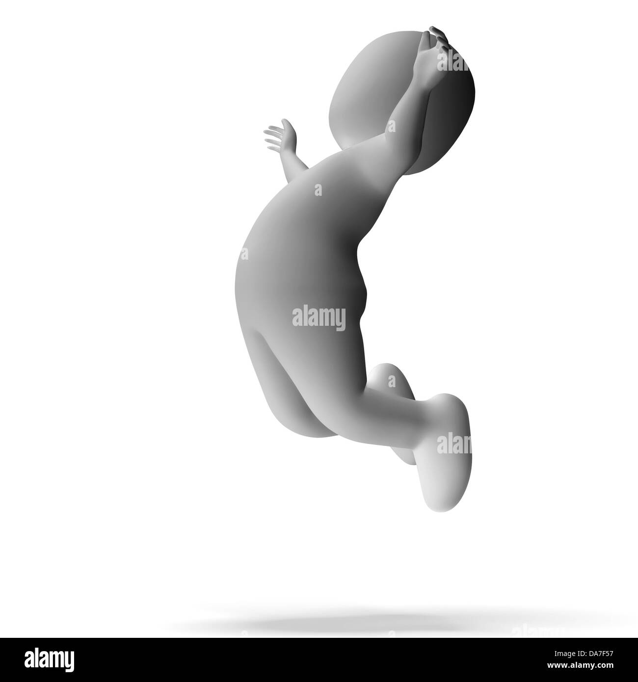 Character 3d Black and White Stock Photos & Images - Alamy