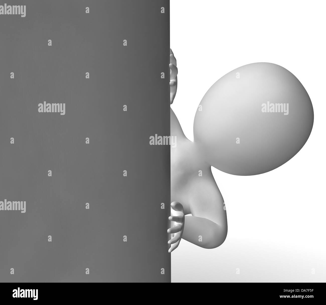 Empty character Black and White Stock Photos & Images - Alamy