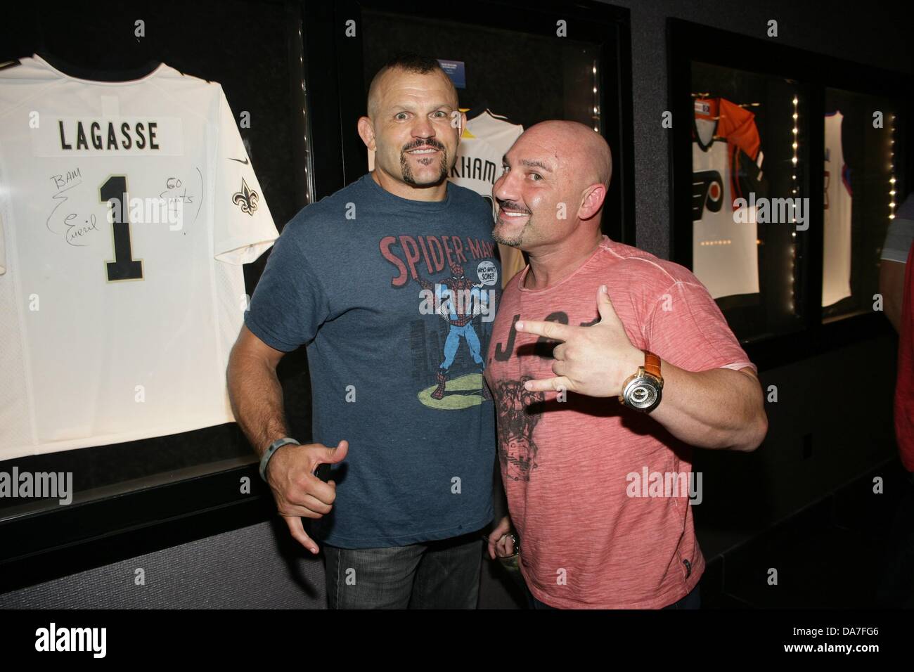 Las Vegas, NV. 5th July, 2013. Chuck Liddell, Jay Glazer at arrivals ...