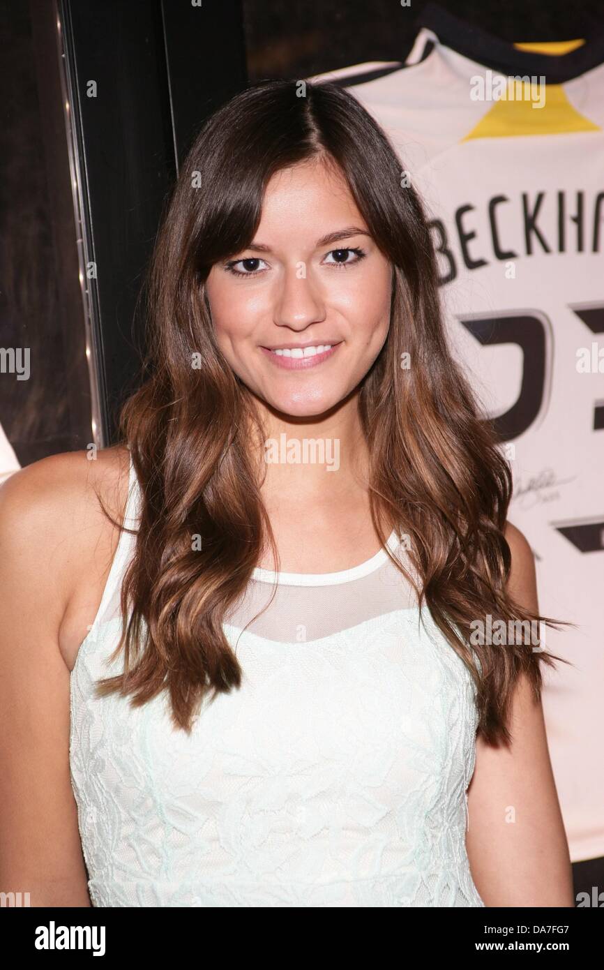 Las Vegas, NV. 5th July, 2013. Vanessa Hanson at arrivals for UFC Fight ...