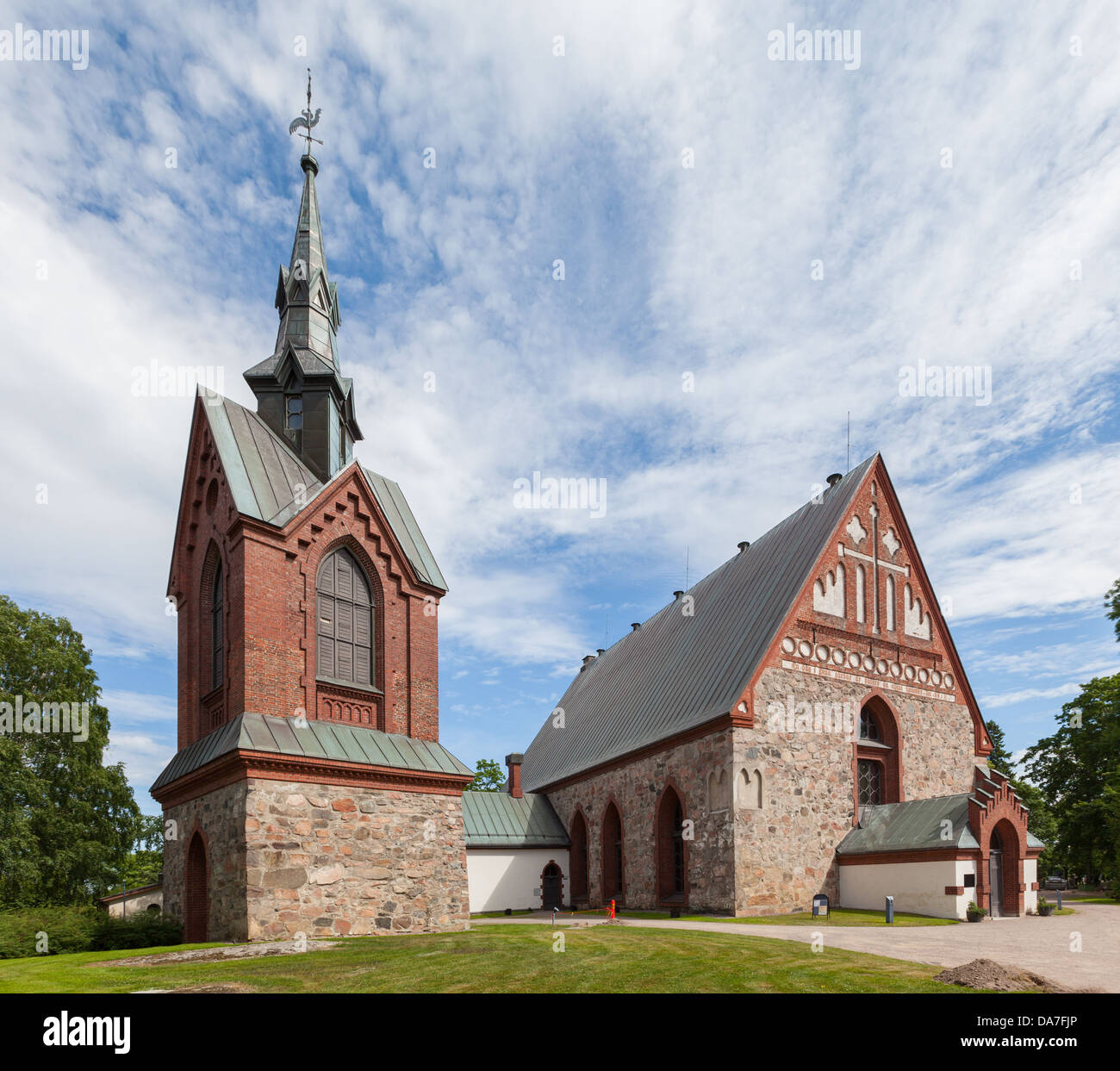 The Church of St. Lawrence in Vantaa, Finland Stock Photo - Alamy