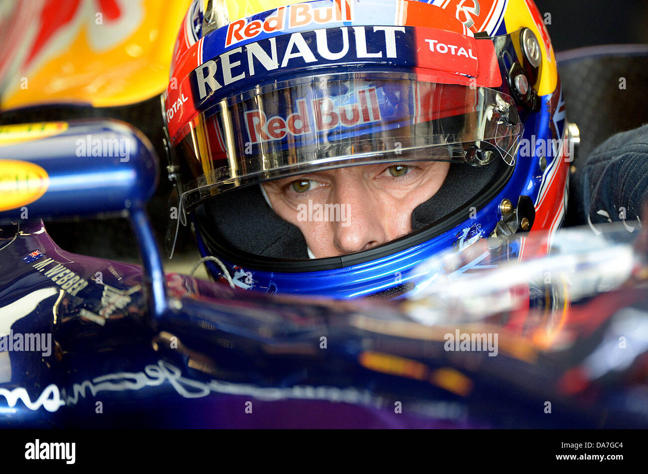 Nuerburg, Germany. 06th July, 2013. Australian Formula One driver Mark ...