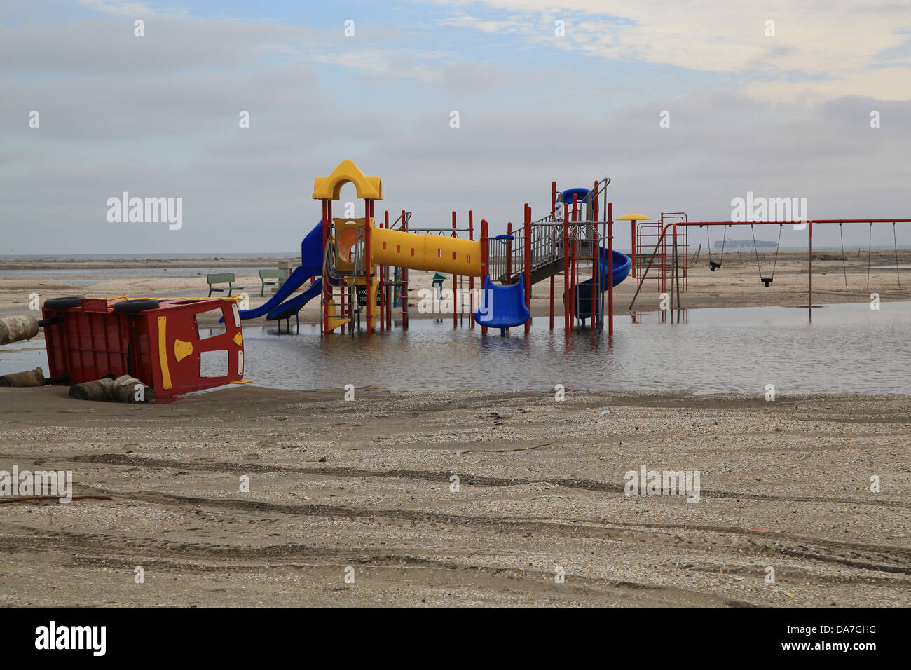 Super storm sandy construction hi-res stock photography and images - Alamy