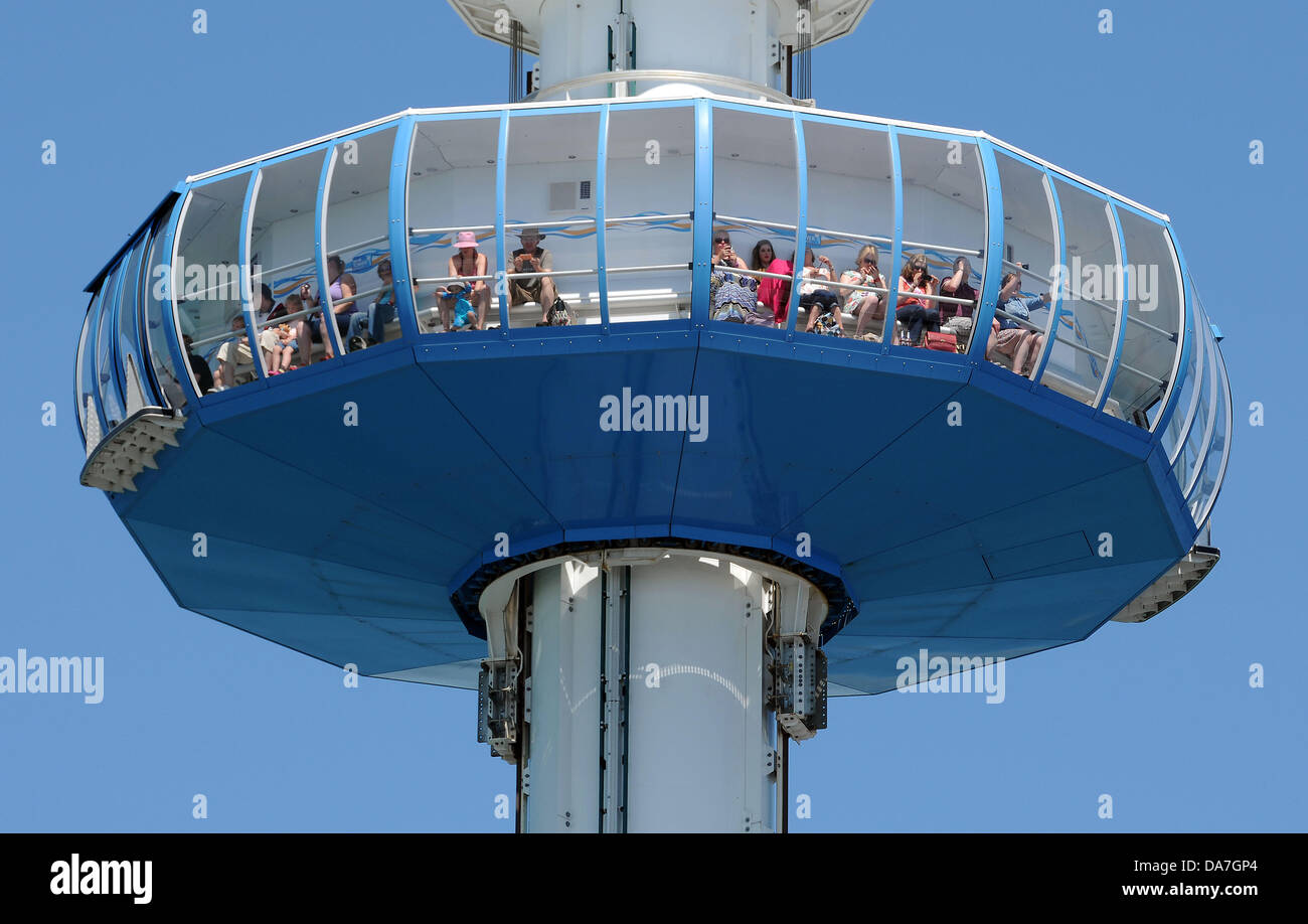 Observation tower, Weymouth Sealife viewing tower, Weymouth, Dorset ...