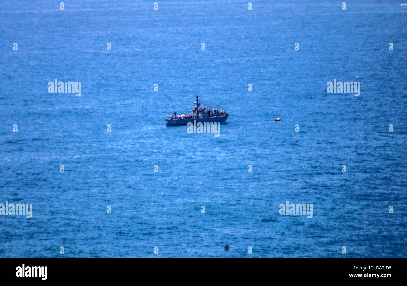 July 5, 2013 - Ras Al-Naqoura, Ras al-Naqoura, Palestinian Territory ...