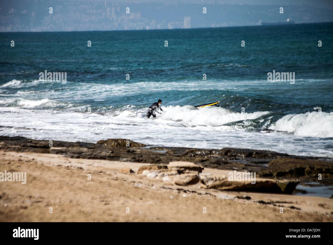 July 5, 2013 - Ras Al-Naqoura, Ras al-Naqoura, Palestinian Territory ...