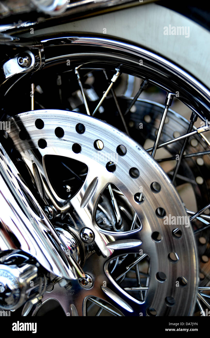 Motorcycle brake hi-res stock photography and images - Alamy