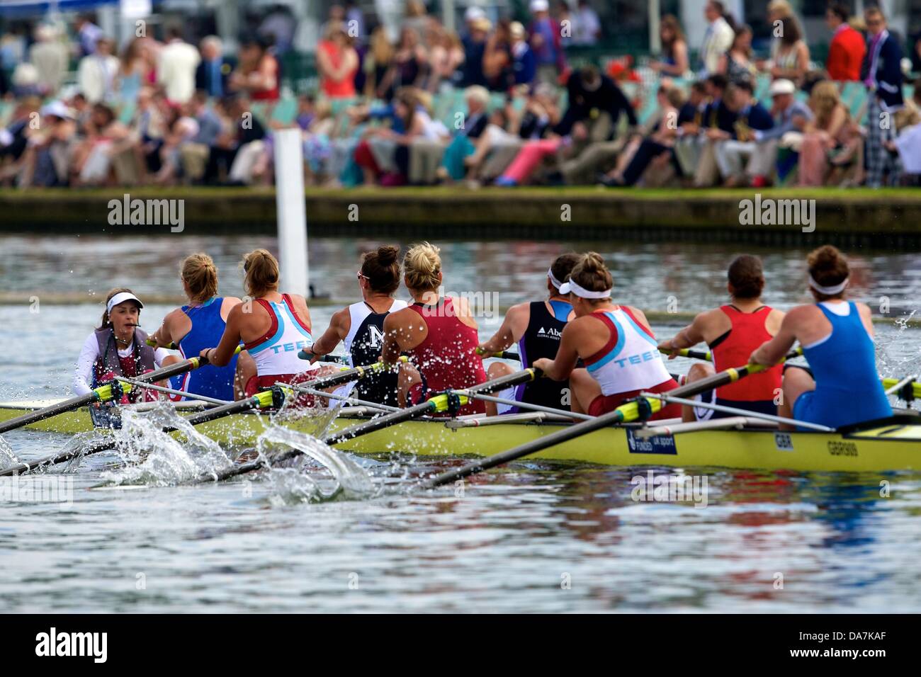 Henley-on-Thames, Oxfordshire, UK. 06th July, 2013. Tees Rowing Club ...