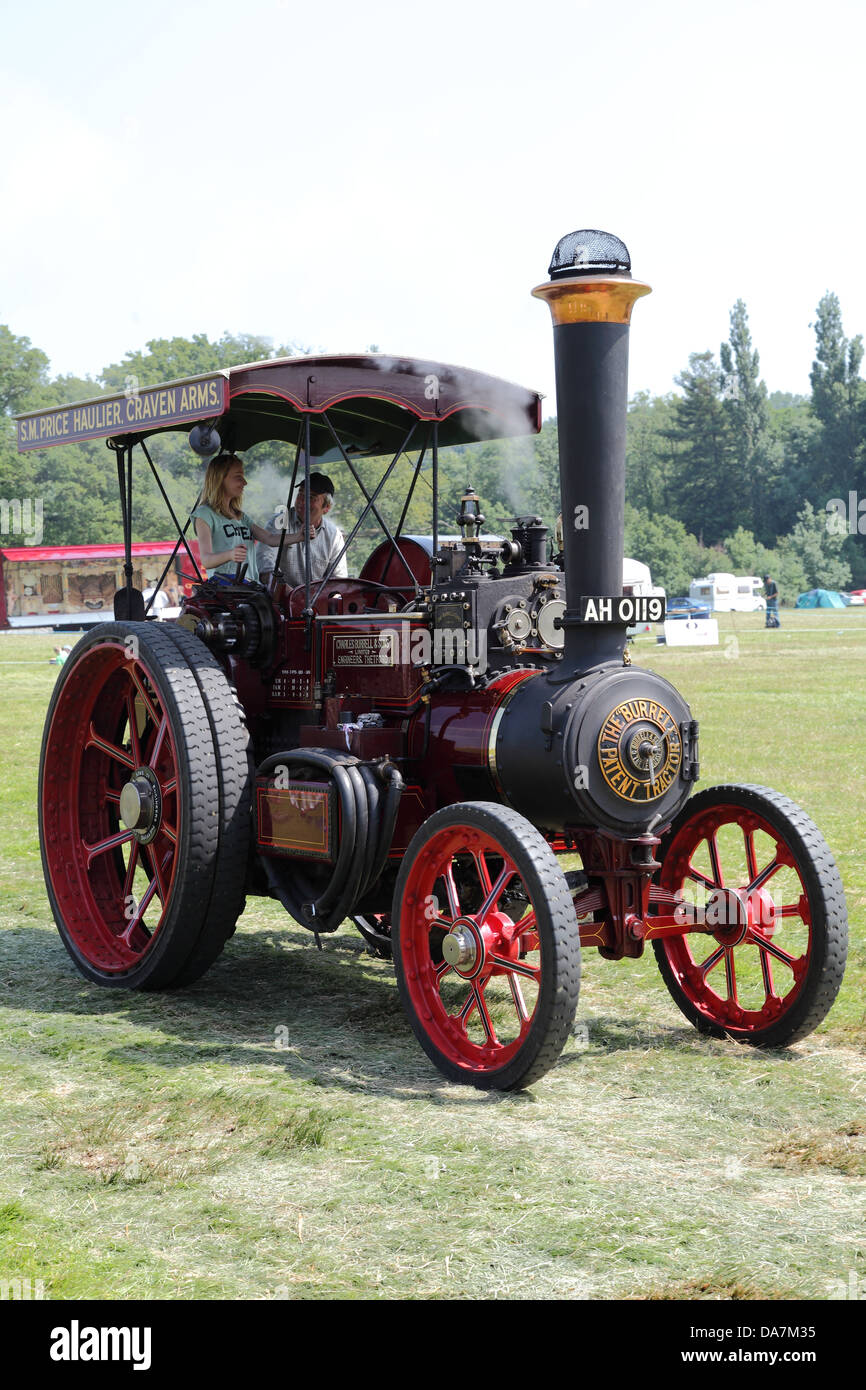 Burrell Tractor 3442, Built 1932 Stock Photo - Alamy