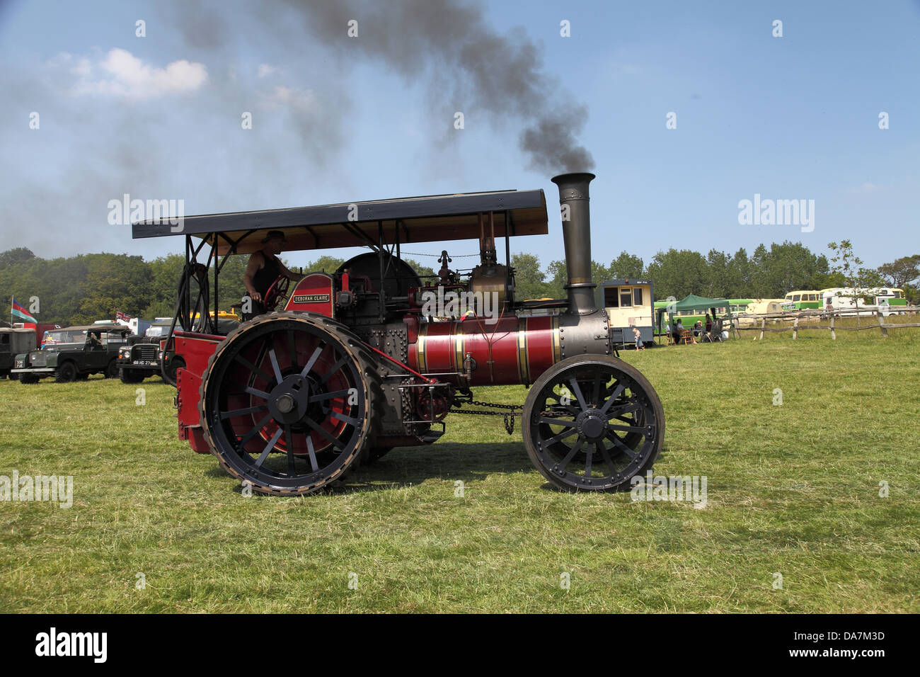 Aveling & Porter Traction Engine BF 4871 "Deborah Claire Stock Photo ...