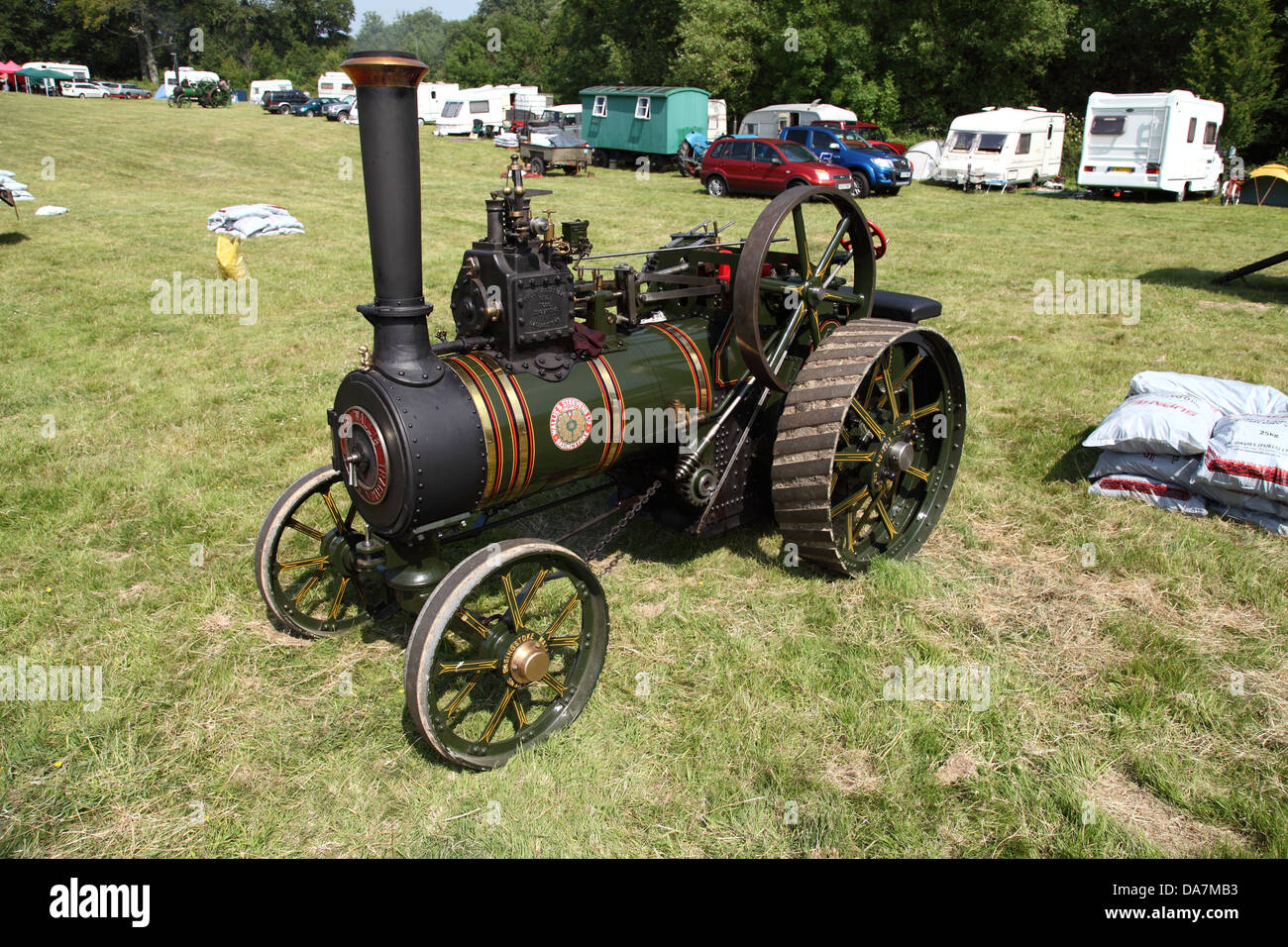 Miniature Traction Engine built by Wallis and Steevens in Basingstoke ...