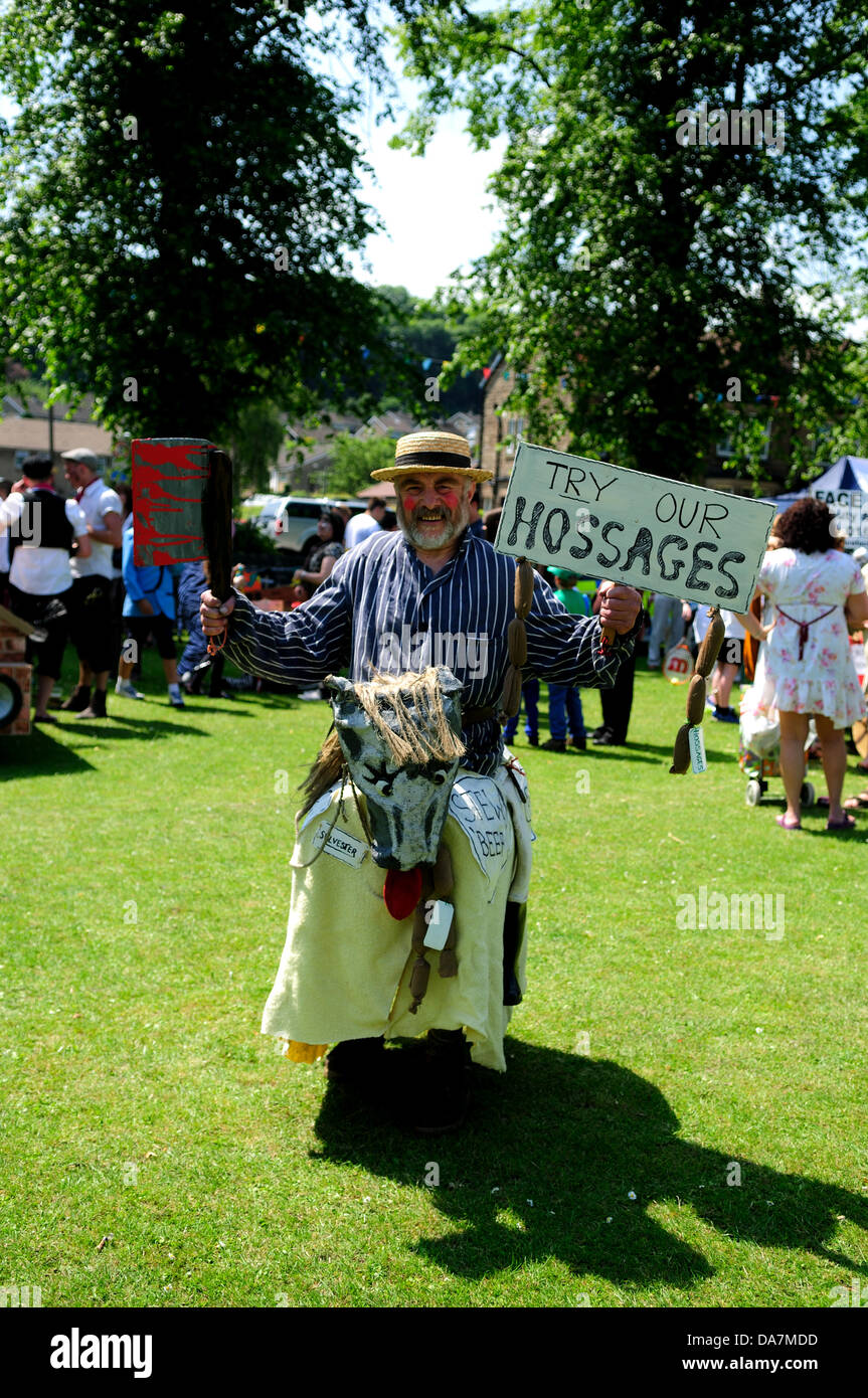 Bakewell Derbyshire,UK.06TH July 2013.Bakewell parade and carnival took ...