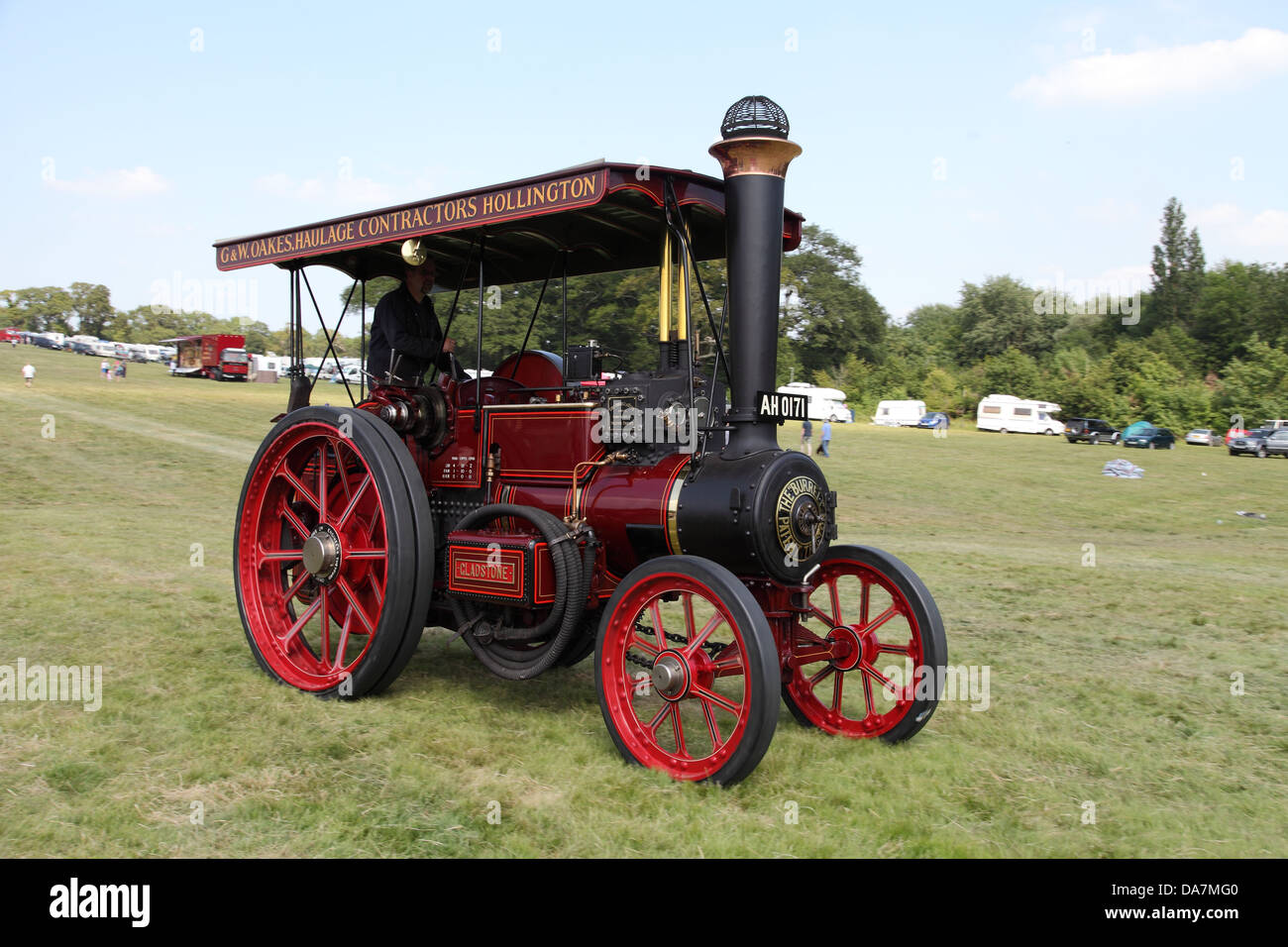 Burrell Tractor, 3540 "Gladstone" - Built in 1914, AH 0171 Stock Photo ...