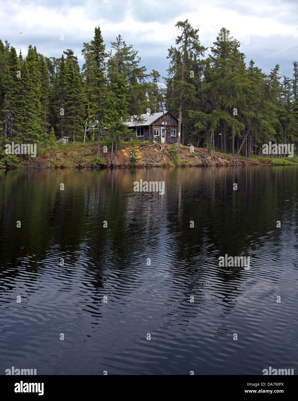 cabin in the wild Stock Photo - Alamy