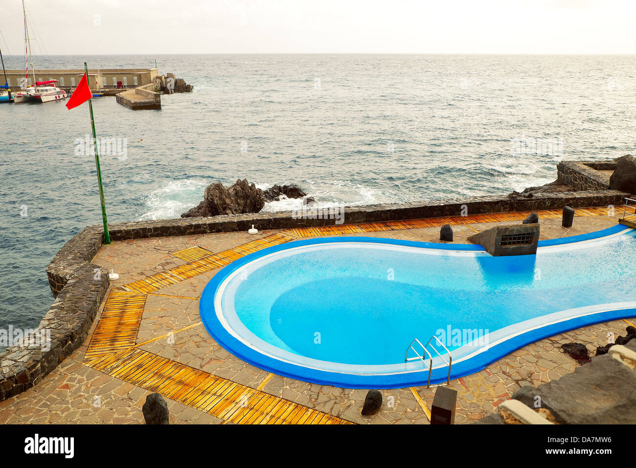 Tenerife sea water swimming pool hi-res stock photography and images ...