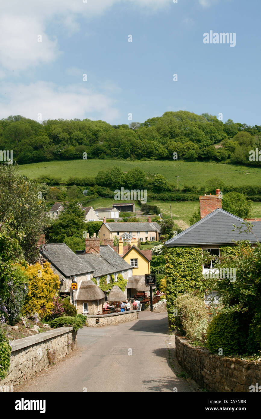 Branscombe village devon england uk hi-res stock photography and images ...