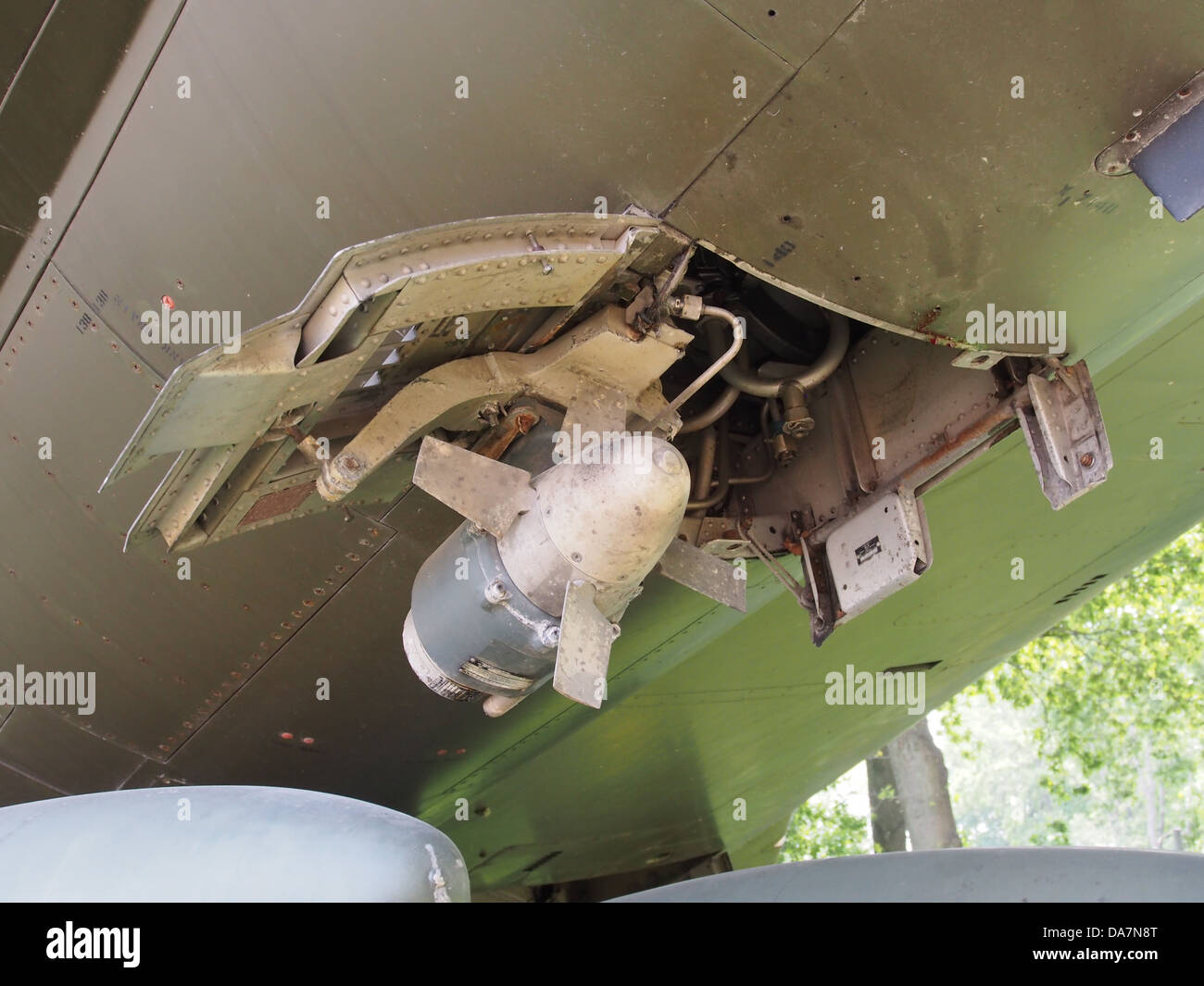 The Saab Draken AR-104, a model of the Swedish-designed fighter jet, is ...