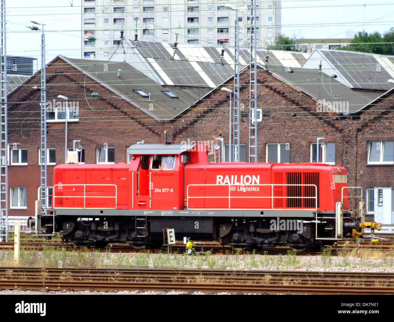 DB 294 877-6 Railion Logistics p1 Stock Photo - Alamy