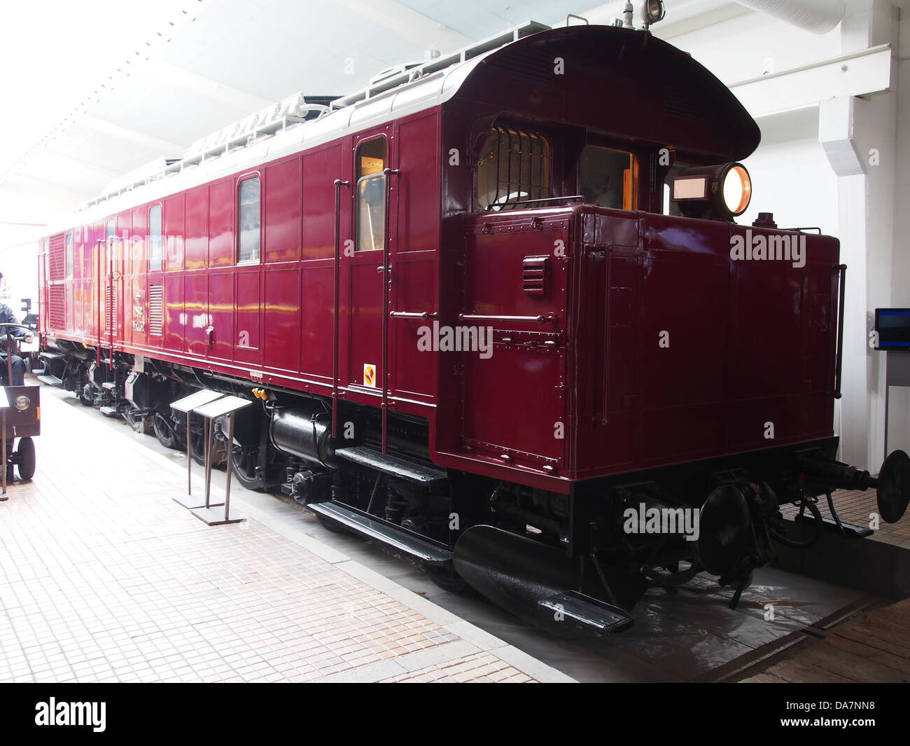 The DSB MX 132 is a diesel-electric locomotive used by the Danish State ...