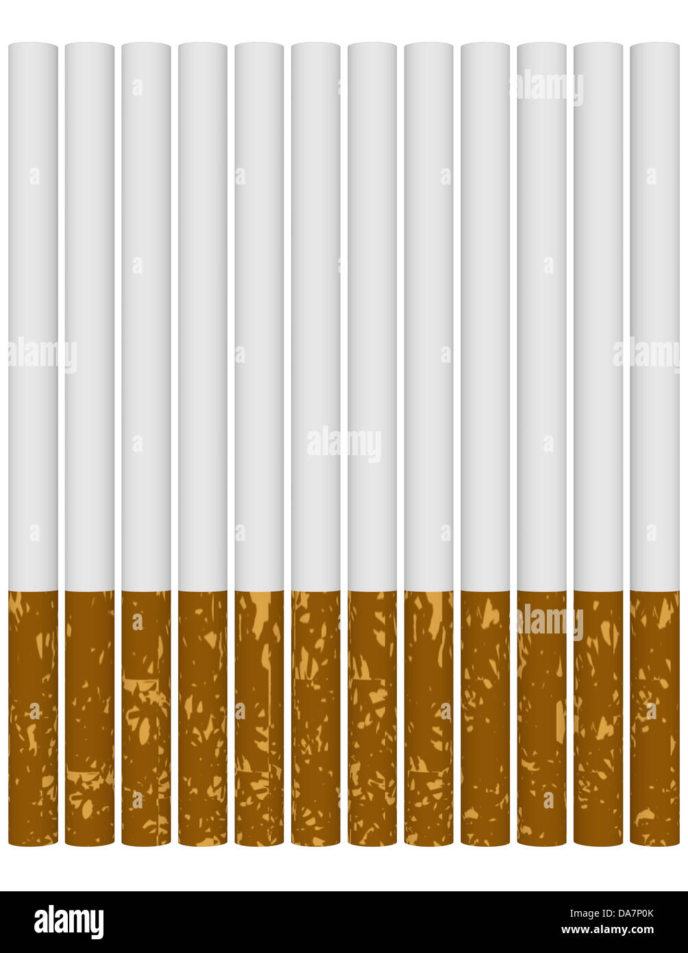 3d Render of a Set of Cigarettes Stock Photo - Alamy