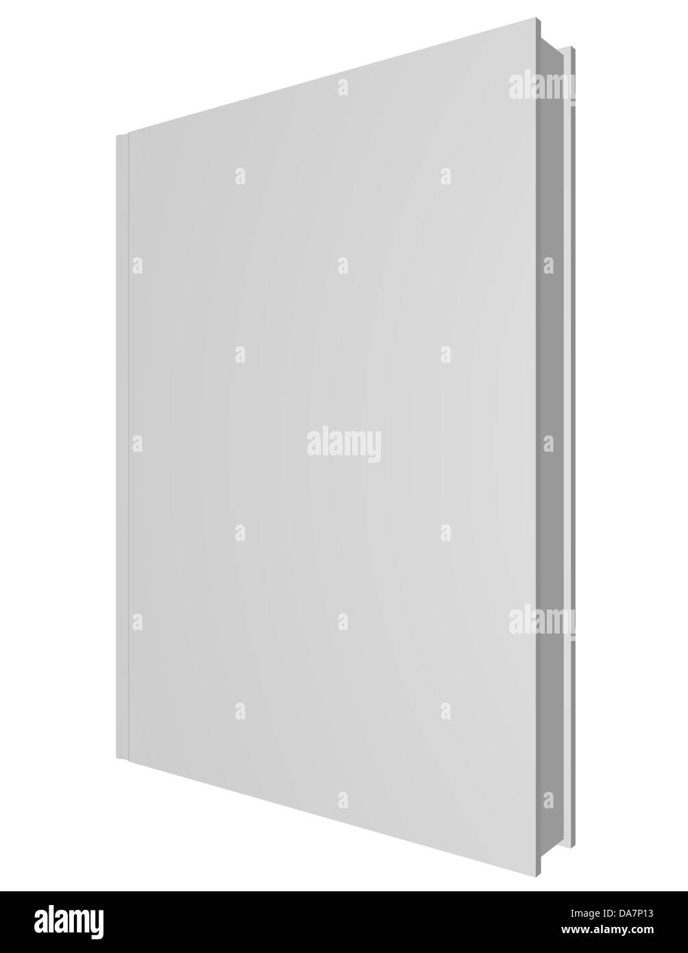 3d Render of a Blank Book Stock Photo - Alamy