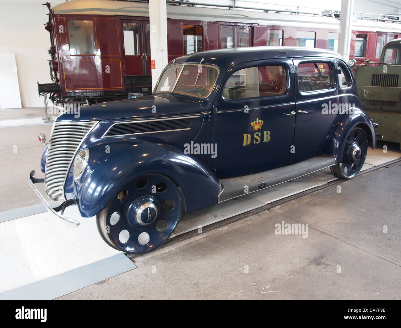 The DSB Ford V8 6769 is a classic American car, showcasing the design ...