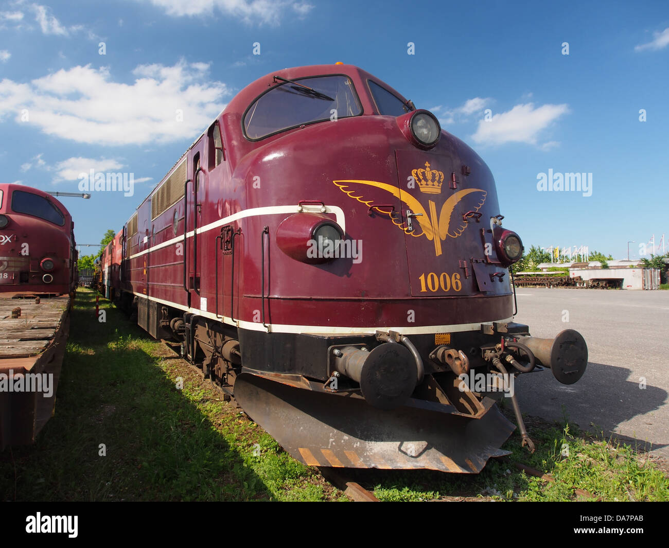 The DSB Locomotive Mx1006 is a historic Danish railway locomotive ...