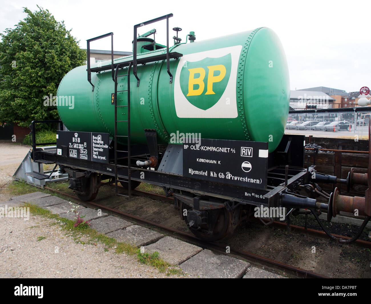 The image of the DSB Ze 503383 BP wagon represents a piece of ...