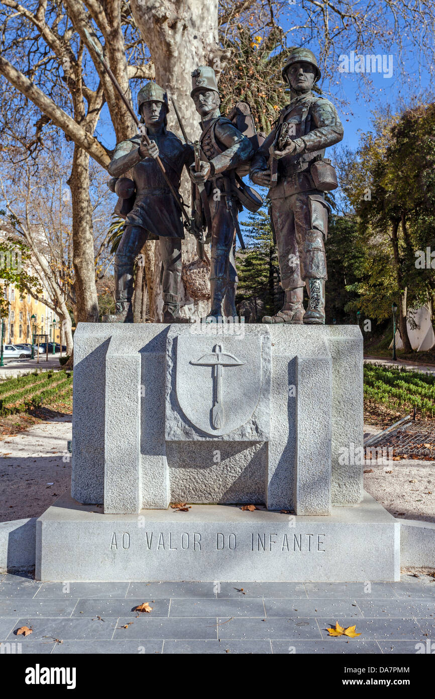 Monument to the Infantry of the Portuguese army in Mafra, Portugal ...