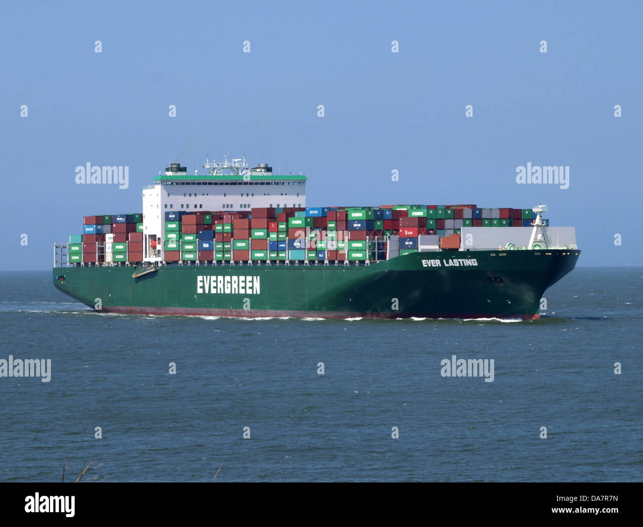 The ship 'Ever Lasting' with IMO number 9595450, is captured in this ...
